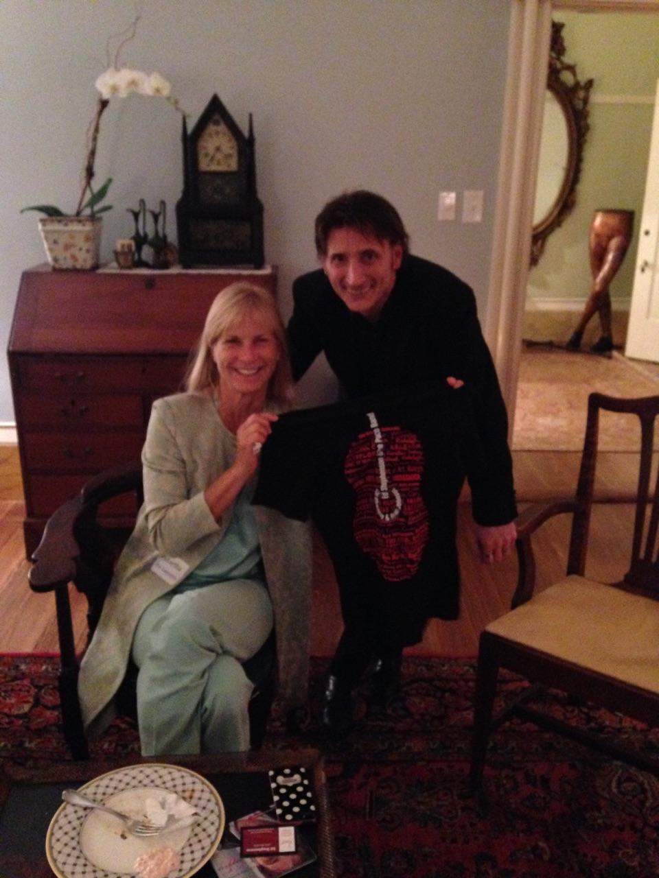Ed with Film & TV Producer Martha De Laurentiis – Ed Stephenson
